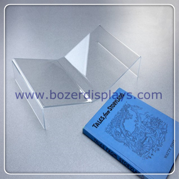 Clear Plastic Book Cradle/Acrylic Book Holder